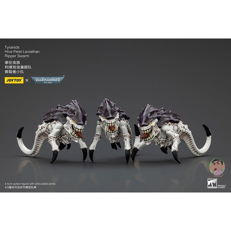 JOYTOY Warhammer 40K Tyranids Hive Fleet Leviathan Ripper Action Figure ...