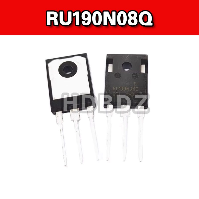 1-3pcs RU190N08Q TO-247 อินเวอร์เตอร์กําลังสูง MOS ท่อ Field Effect Tube 80V 190A IC | Shopee ...