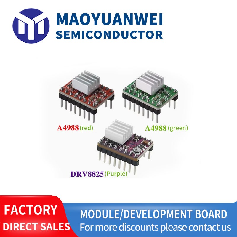 5pcs A4988 DRV8825 Reprap Stepper Driver 步进电机动器模 | Shopee Thailand