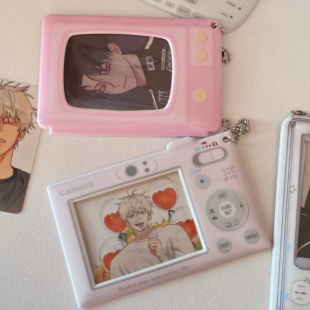 ผู้ถือบัตร Photocard เครื่องเขียนที่เก็บจี้ DIY INS สไตล์การ์ตูนน่ารักเกาหลี | Shopee Thailand
