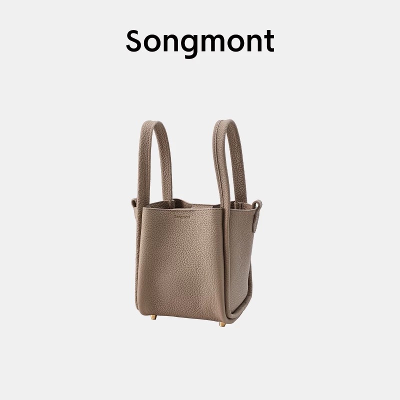 Songmont Small Song Bag Women Handle bags กระเป๋าสะพายไหล่ หนัง ...