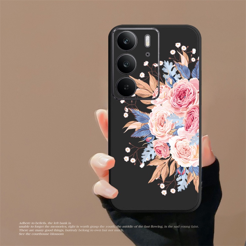 สําหรับ OPPO Realme C75 4G เคสโทรศัพท์ Soft TPU ซิลิโคนป้องกันกล้องเต็ม ...