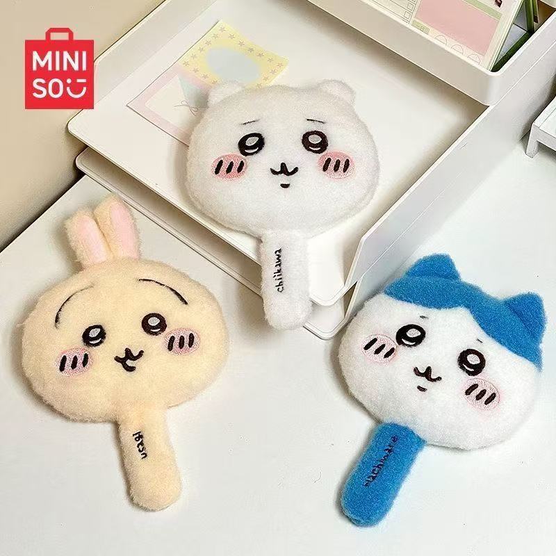 Miniso MINISO Premium Chikawa Plush Handheld Mirror usagi hachiware ...