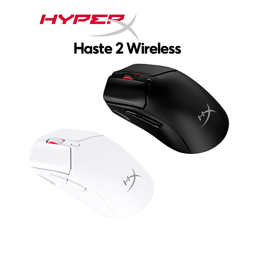 Hyperx Pulsefire Haste 2 เมาส์สําหรับเล่นเกมไร้สาย RGB เมาส์ 2.4G ...