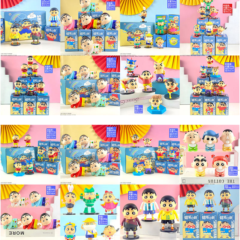 16 รูปแบบการ์ตูนอะนิเมะ Crayon Shin chan Shinnosuke Nohara Nohara ...