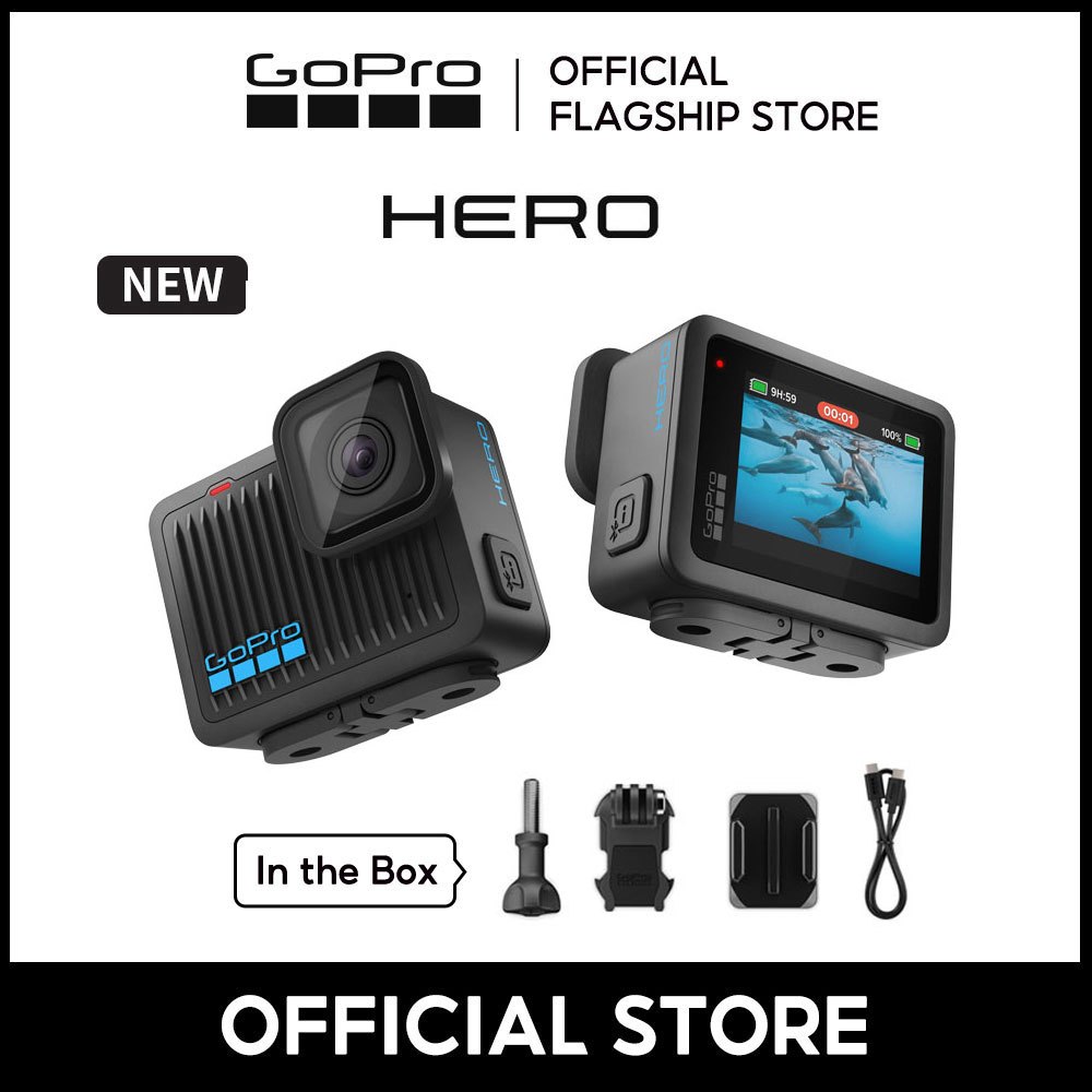 [ประกันภัย 1 ปี] GoPro HERO Action Camera, กล้องดิจิตอล, กล้องจิ๋ว ...