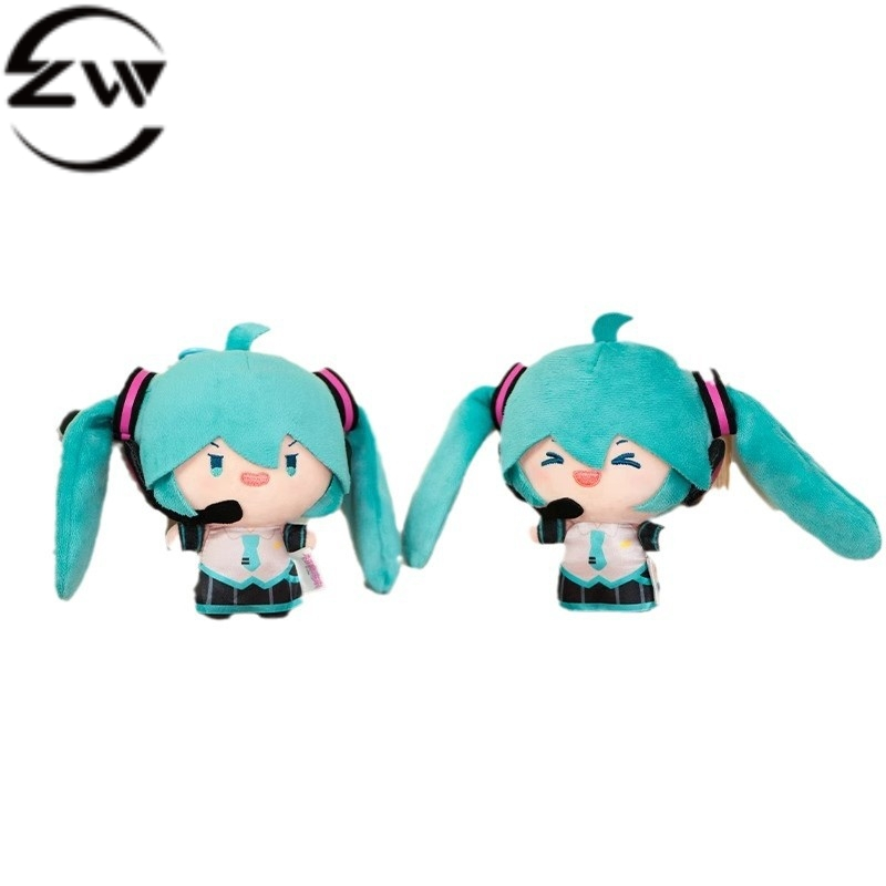 Zw อะนิเมะ Hatsune Miku หางม้า Swing ของเล่นตุ๊กตารอบจี้ Fufu Hatsune ...