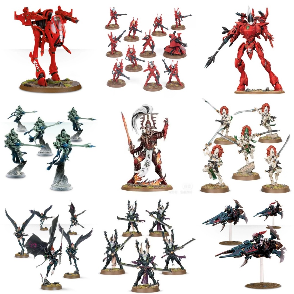 No.1 Eldari Dark Elda Miniatures โมเดลเรซิ่นตารางสงครามเกม Chessman ...