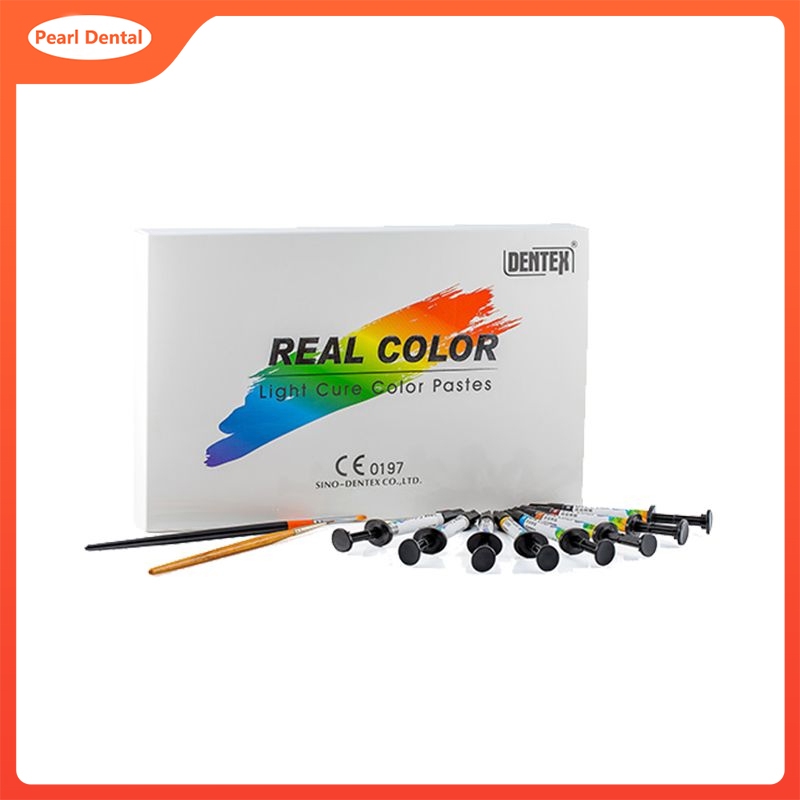 Dentex light cure สีคอมโพสิตวาง 8 ชิ้น/สูท | Shopee Thailand