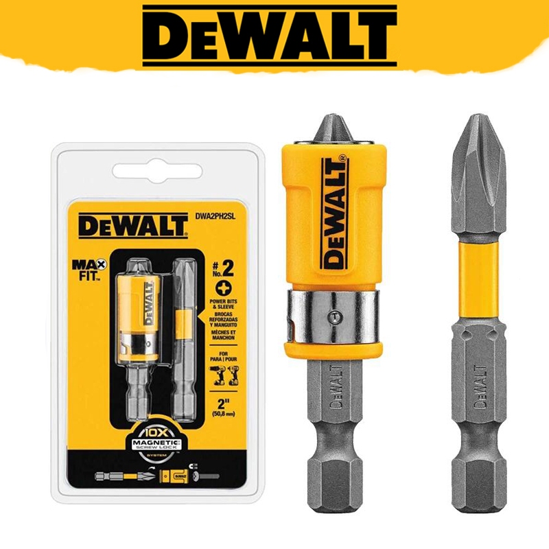 Dewalt Original DWA2PH2SL MAXFIT 2 PH2 Impact Driver Bit Sleeve ชุด ...
