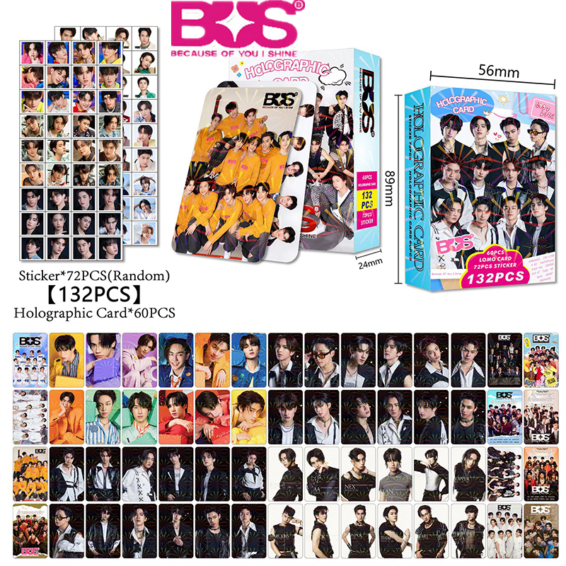 136ชิ้น/เซ็ต การ์ด bus แท้ LOMO card pacize สติ๊กเกอร์ bus เพราะคุณฉัน ...