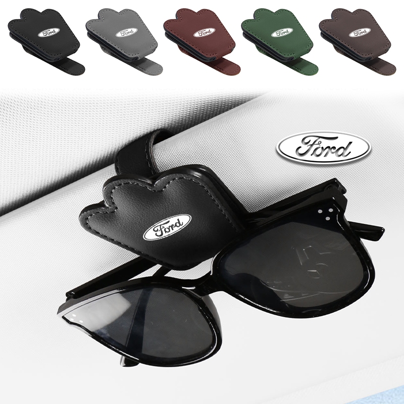 Napa หนังรถแว่นตารถ Sun-visor การ์ดคลิปแม่เหล็กสําหรับ Ford 2 3 4 5 MK ...