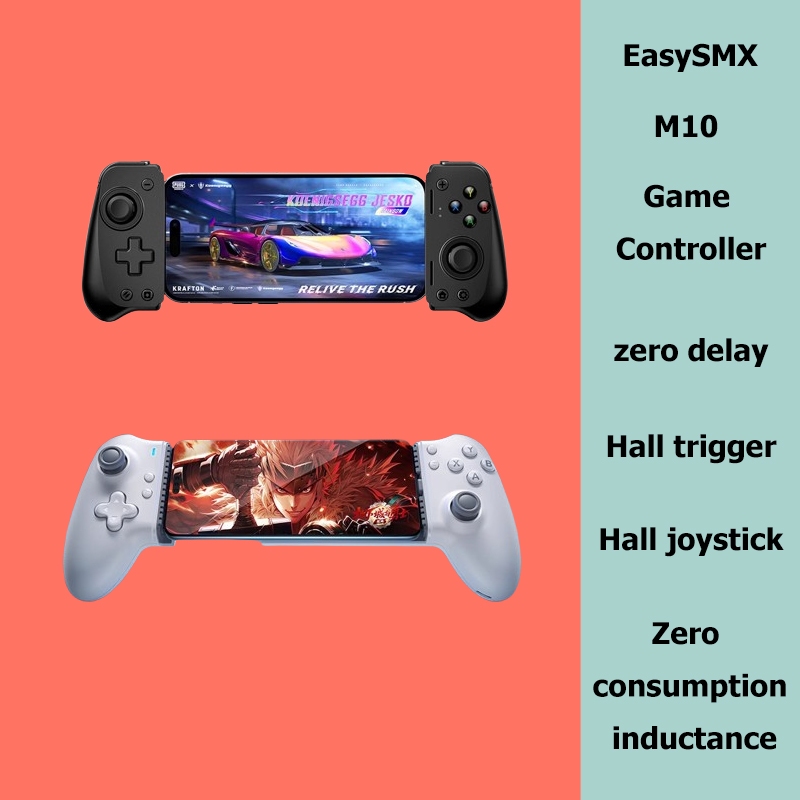 Easysmx M10 Type C ตัวควบคุมโทรศัพท์มือถือสําหรับโทรศัพท์ Android, Xbox Game Pass, iphone 15 ...
