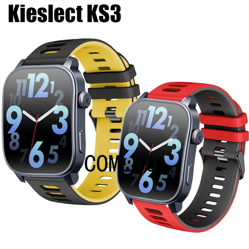 สําหรับ Kieslect KS3 สมาร์ทสายนาฬิกาไนล่อนนุ่มกีฬาวงผู้หญิงผู้ชายสายรัดข้อมือ | Shopee Thailand