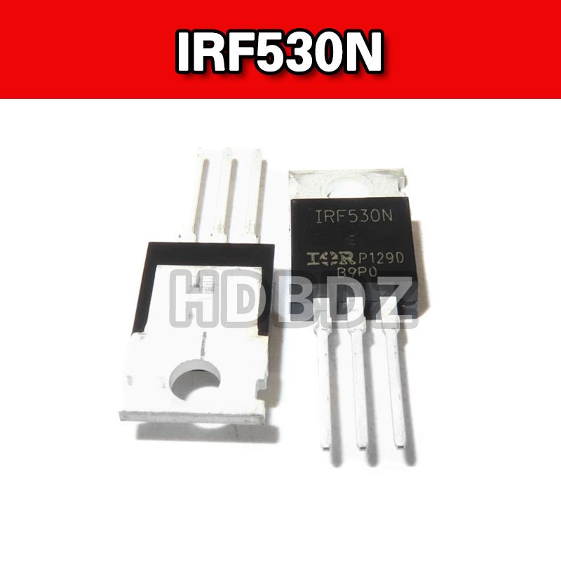 2-10pcs IRF530N TO-220 IRF530NPBF MOS-Lasting หลอด IC 17A/100 Nchannel ...