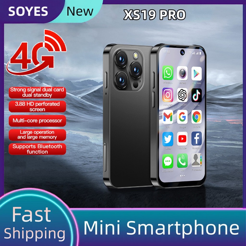 2025 ใหม่ SOYES XS19 PRO Mini 4G สมาร์ทโฟน Quad Core 3.88 นิ้ว 4GB RAM 64GB ROM 5MP กล้องหลัง ...