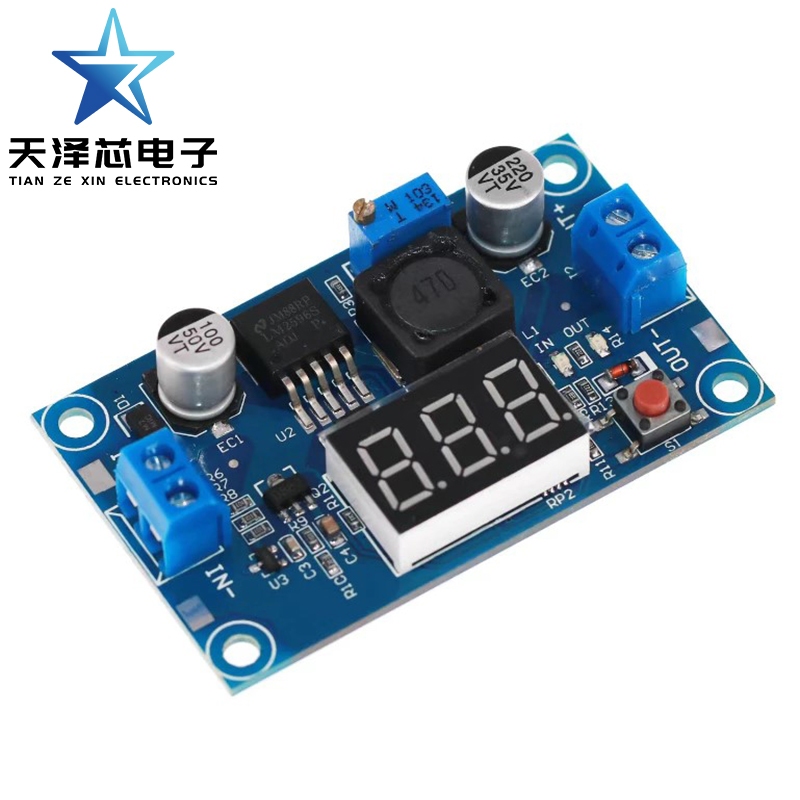 Lm2596 DC-DC ขั้นตอนลง LM2596HVS Buck Converter ปรับ Buck Regulator ...
