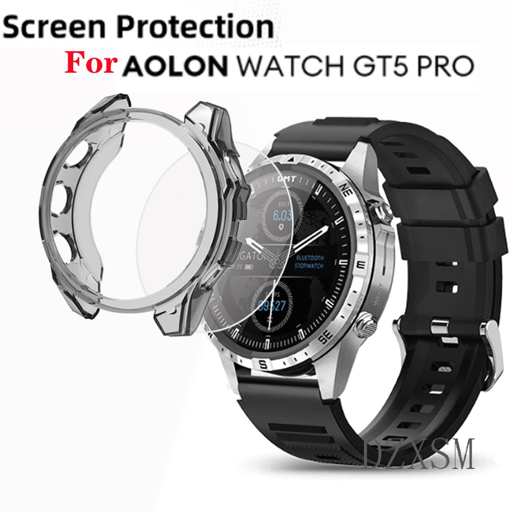 เคส Aolon GT5 Pro Case ฟิล์มป้องกันสมาร์ทวอทช์แบบแข็งสําหรับ Aolon ...