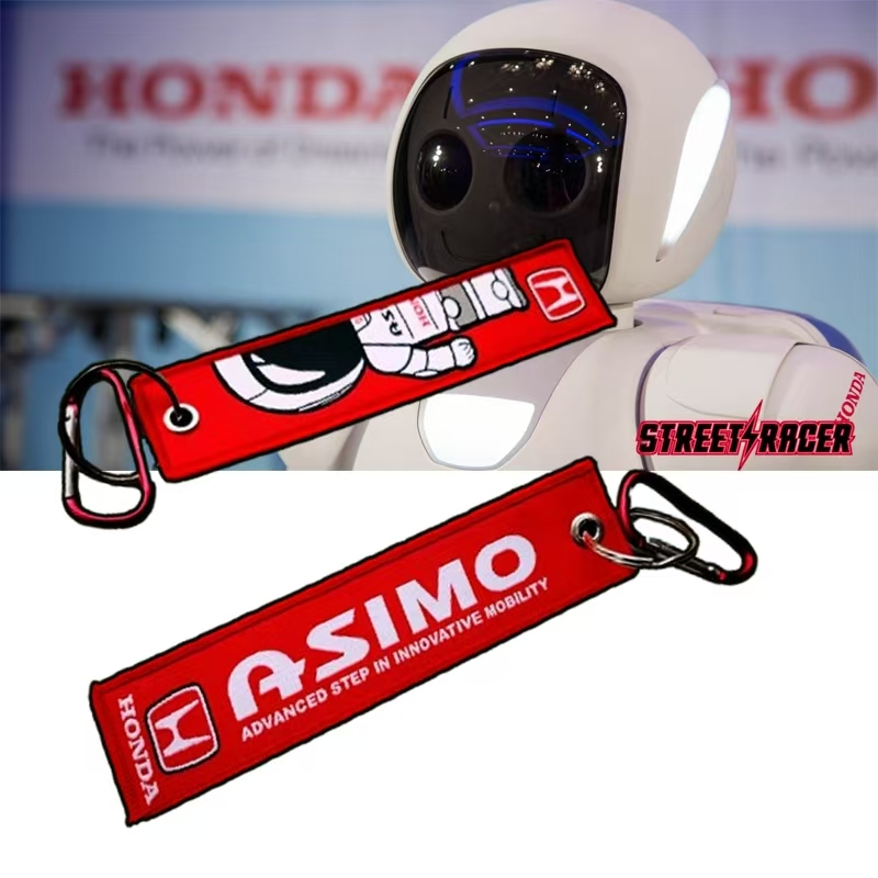 Jdm Racing Key แหวน ASIMO หุ่นยนต์รถแข่งรถจักรยานยนต์พวงกุญแจอุปกรณ์ ...