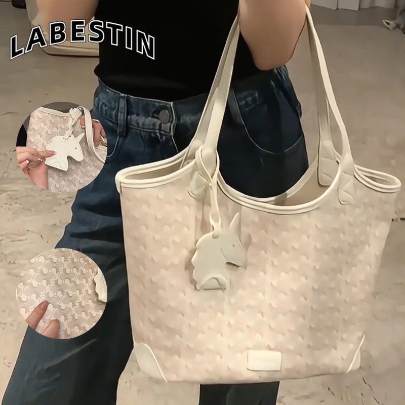 LABESTINกระเป๋าสตรี ใหม่ ความจุขนาดใหญ่ พร็อพ สเปรย์ กระเป๋าสะพายไหล่ ...