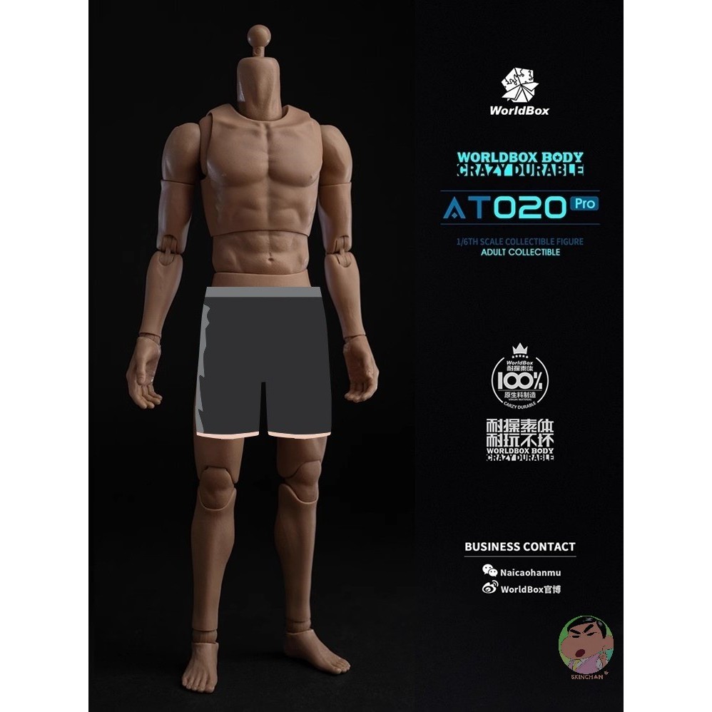 World Box 1/6 AT020 Pro Durable Body Action Figure | Shopee Thailand