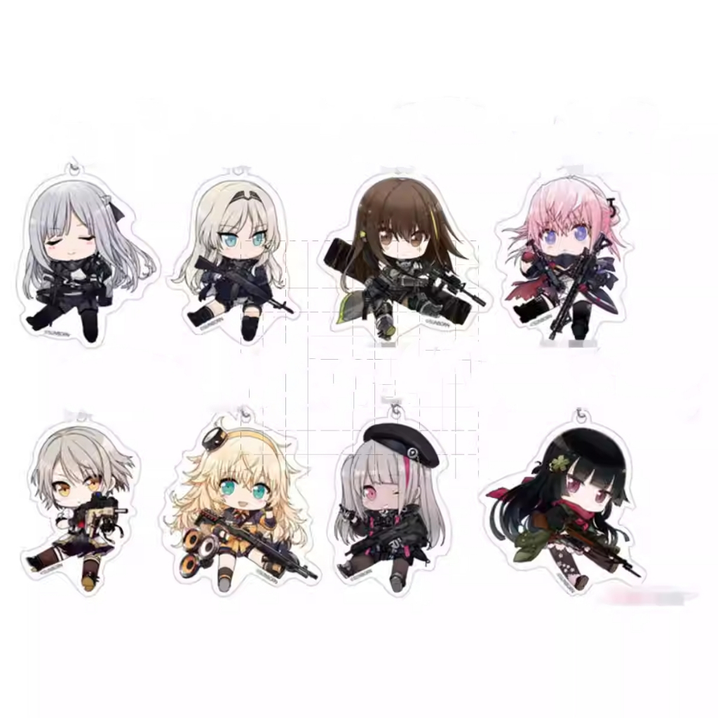 เกม Girls Frontline TV Animation พวงกุญแจอะคริลิค M4A1 M16A1 STAR-15 ...