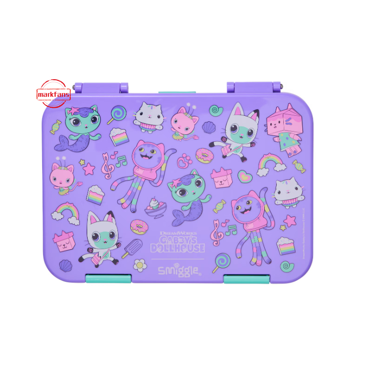 กล่องอาหารกลางวันเบนโตะขนาดกลางตุ๊กตา Smiggle Gabby | Shopee Thailand