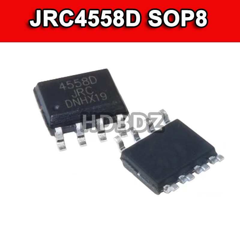 10~30PCS JRC4558D SOP8 DIP8 NJM4558D 4558D Operation เครื่องขยายเสียงชิป IC | Shopee Thailand