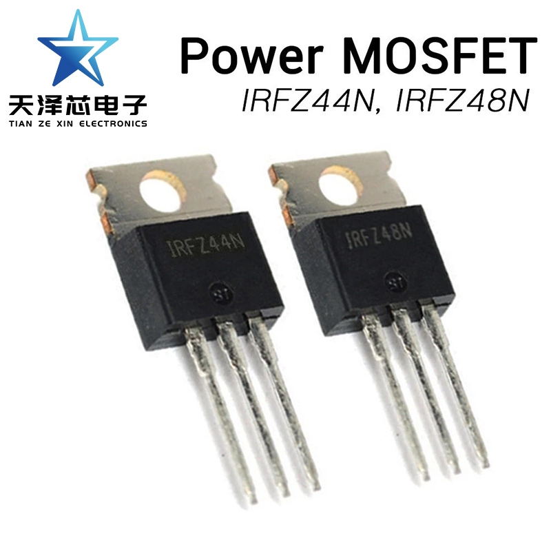 10pcs IRFZ24N/IRFZ34N/IRFZ44N/IRFZ46N/IRFZ48N/IRF9Z24N Power MOSFET IRF9Z44N ทรานซิสเตอร์ ...