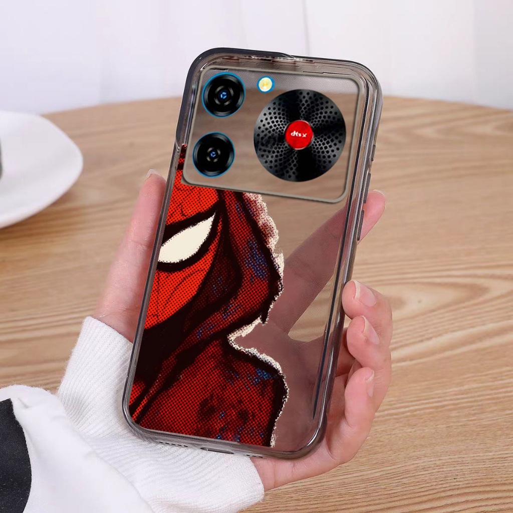 ปลอกสําหรับ ZTE nubia Music Z2353 การพิมพ์รูปแบบสไปเดอร์แมนดีไซน์มี ...