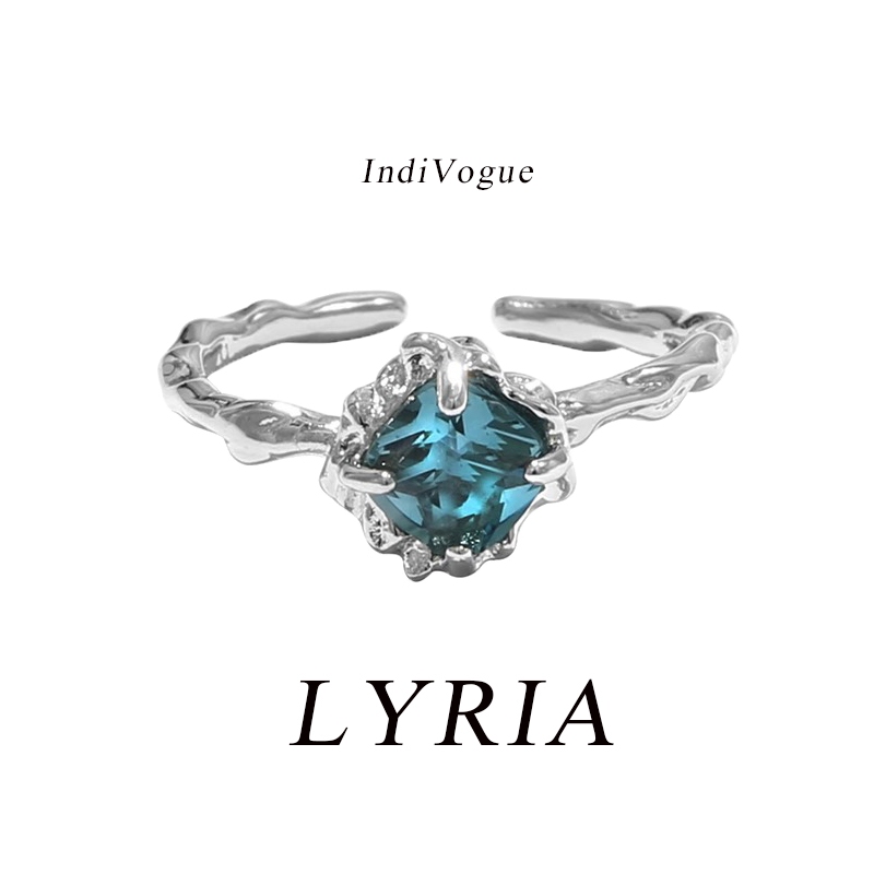 LYRIA 18K Silver Plated IndiVogue แหวนอุปกรณ์เสริมเครื่องประดับสําหรับ ...