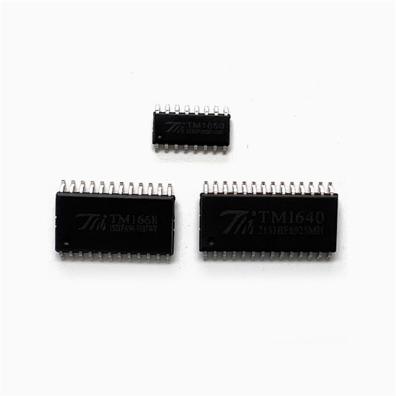 10 ชิ้น TM1640 TM1650 TM1668 จอแสดงผล LED Driver ชิป IC Patch SOP16/24/ ...