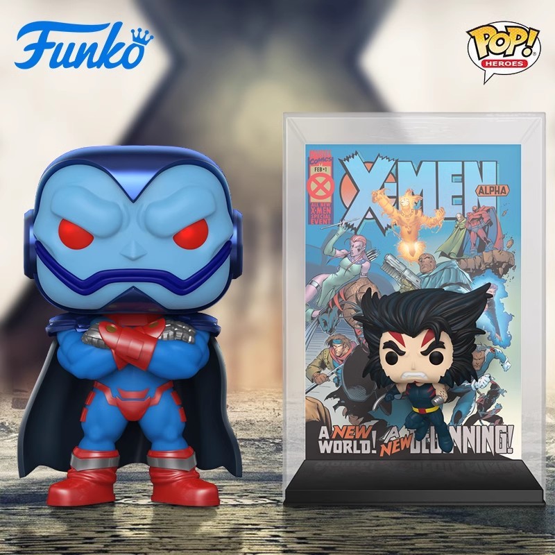 Funko Pop Age of Apocalypse X-Men ฝาครอบการ์ตูนรูปของเล่นตุ๊กตารุ่น ...