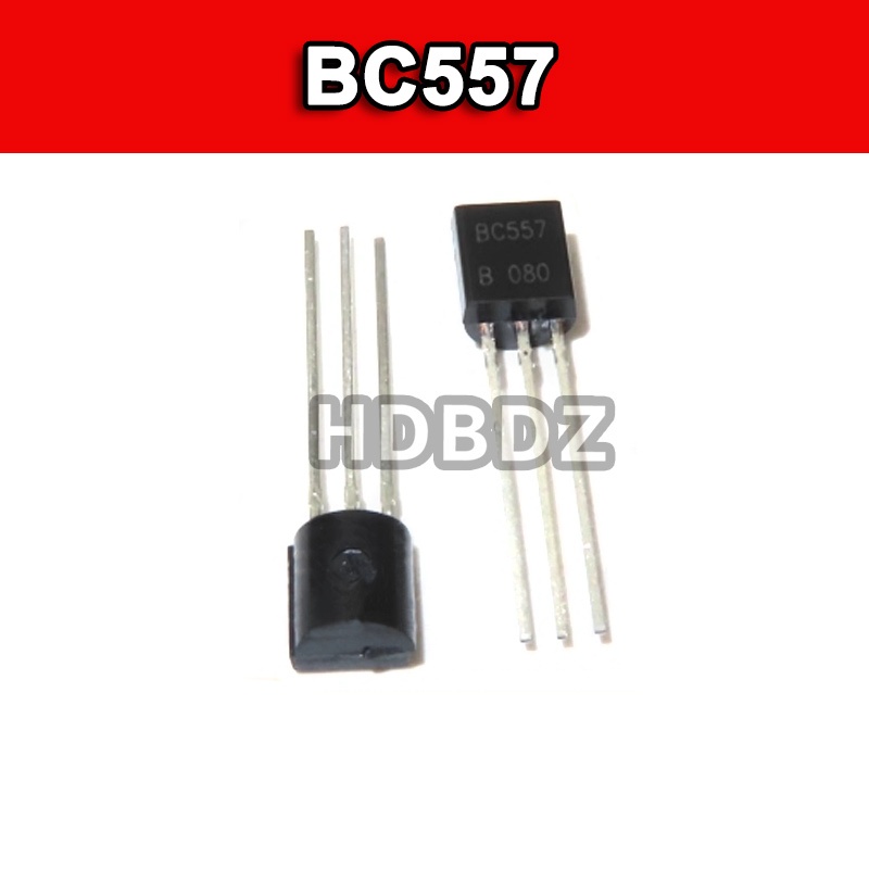 50~100PCS BC557 TO-92 BC557B PNP ประเภททรานซิสเตอร์พลังงานต่ํา Triode ...