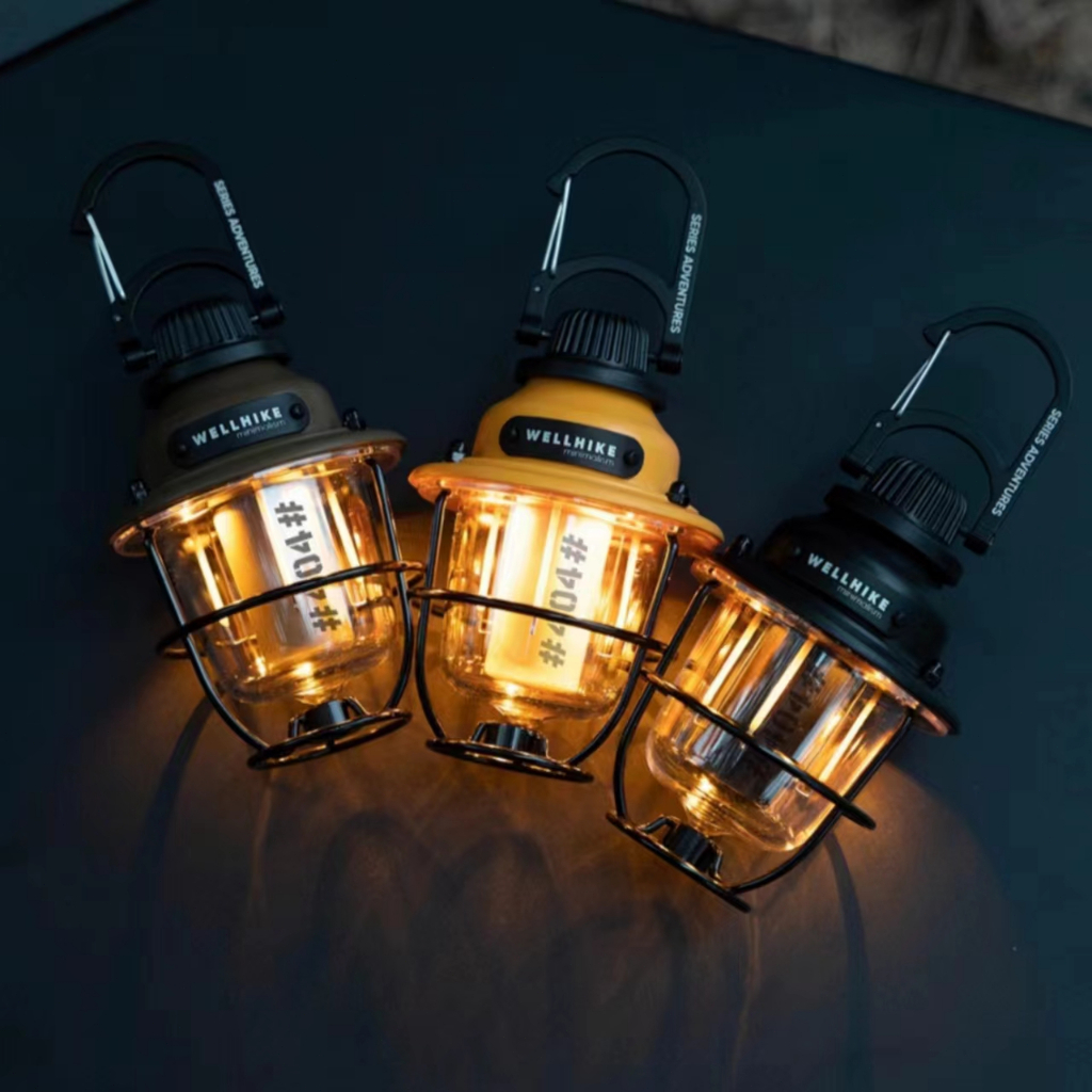 Wellhike ล็อคกลางแจ้ง Pine Cone Light 40h อายุการใช้งานแบตเตอรี่ยาวนาน ...