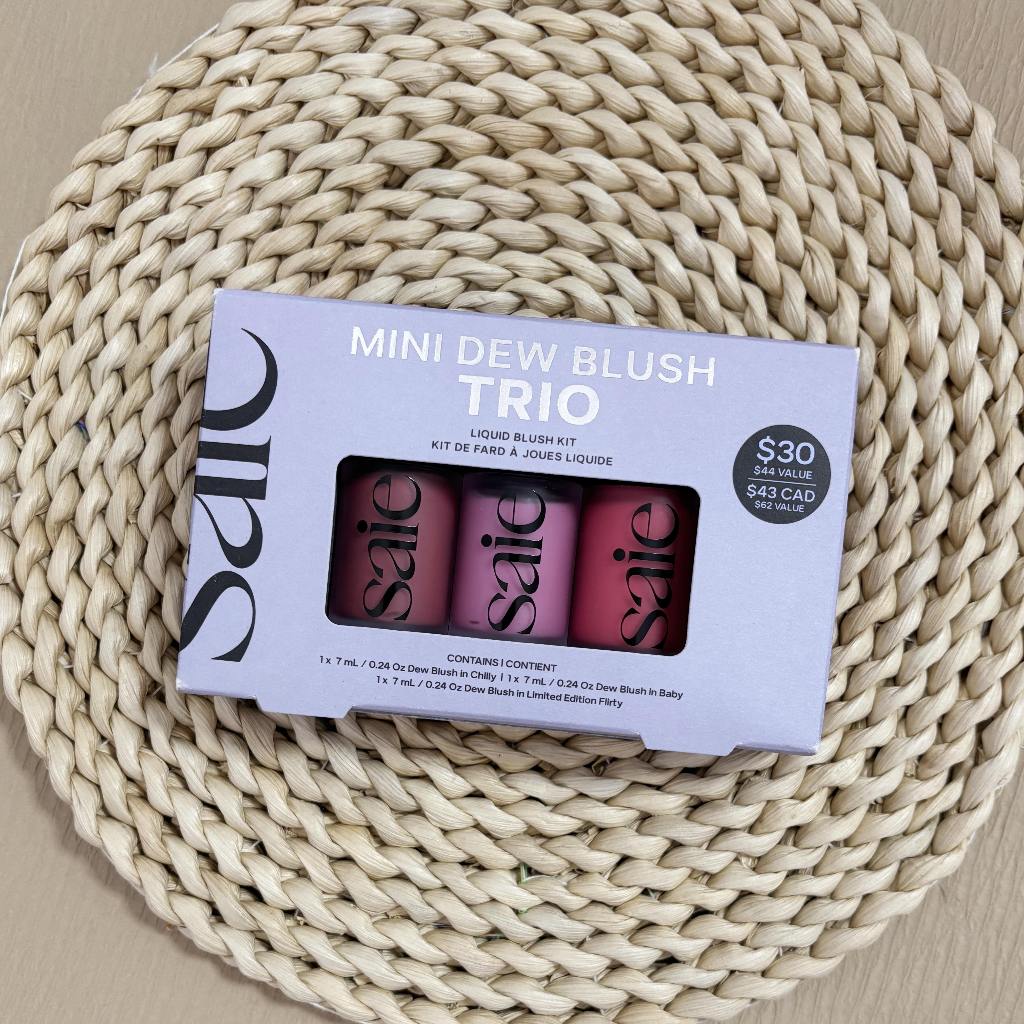 Saie Mini Dew Blush Trio Set | Shopee Thailand