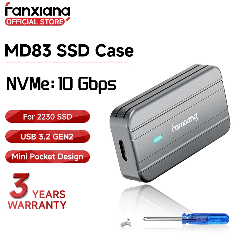 Fanxiang MP83 M.2 2230 NVMe SSD Enclosure 10Gbps USB 3.2 Gen2*2 คีย์ ...
