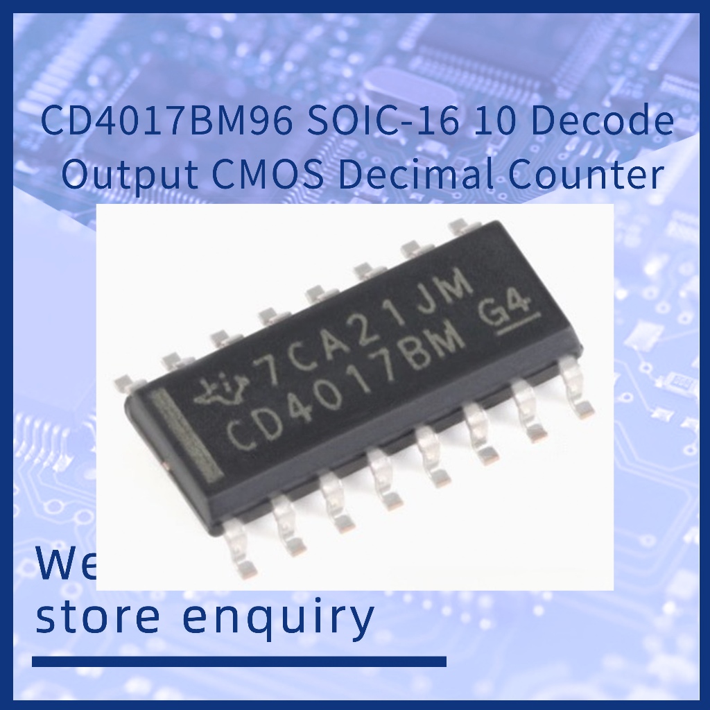 ประมาณ: CD4017BM96 CD4017BM CD4017B SOIC-16 10 Decode Output CMOS ...