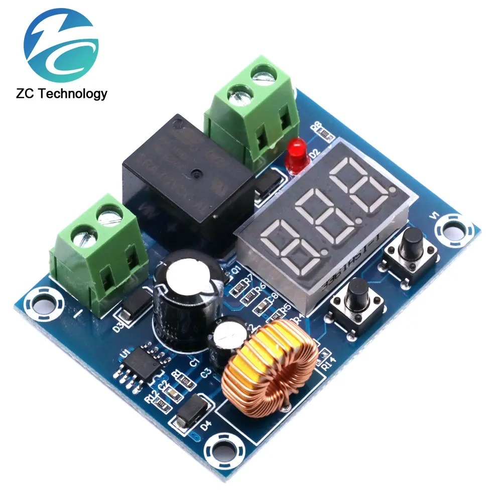 Xh-m609 DC 12V-36V โมดูลเครื่องชาร์จแรงดันไฟฟ้า OverDischarge แบตเตอรี่ ...