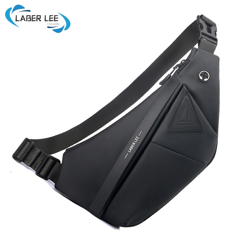 Laber LEE Mens Messenger Bag Sling Chest Bag Waterproof Trendy Cool ...
