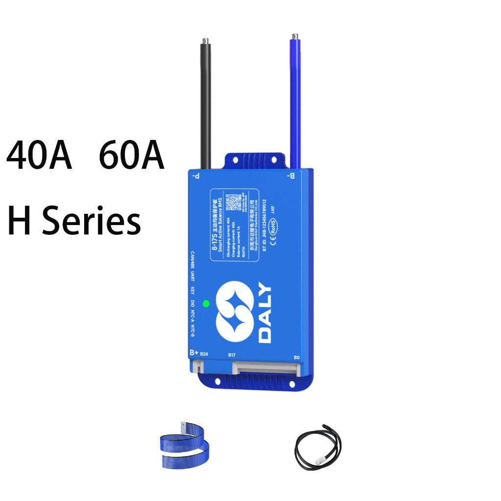 DALY JHB smart Active Balance bms 40-150A 4-8S 8-17S 8-24S BMS บอร์ดป้องกันแบตเตอรี่ลิเธียมไอออน ...