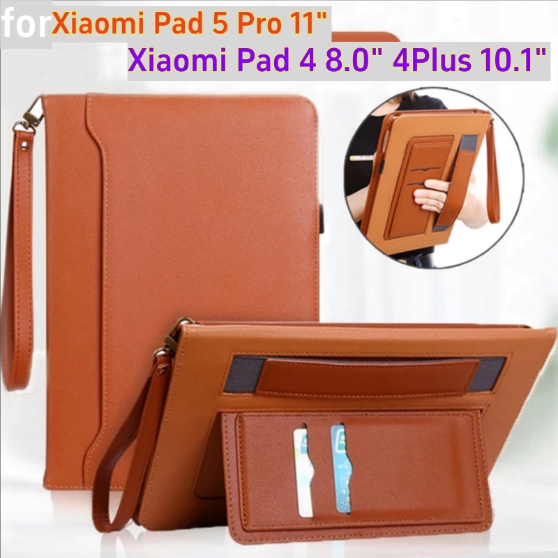 Xiao Mi Mi Pad5 Pad5pro Pad 5 pro 11 นิ้ว 2021 Mipad4 8.0 Mi Pad 4 Plus 10.1 "PU หนังกรณีผู้ถือ ...