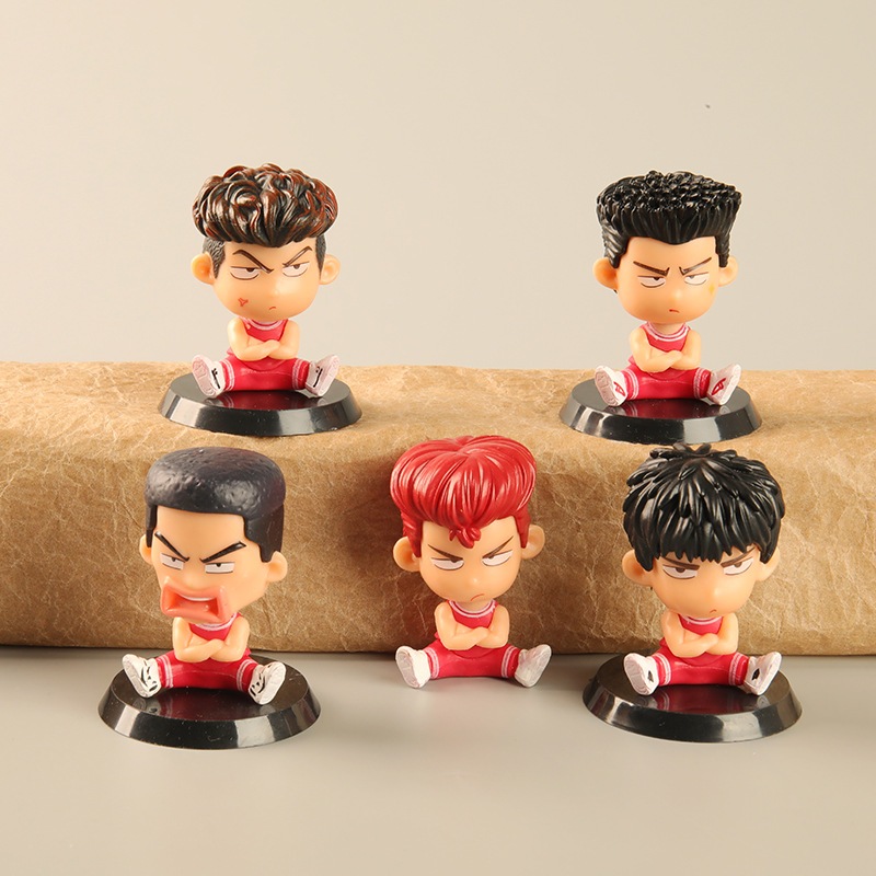 5 ชิ้น/เซ็ต Slam Dunk อะนิเมะรูป Sakuragi Hanamichi Rukawa Kaede Miyagi Ryota Mitsui Hisashi ...
