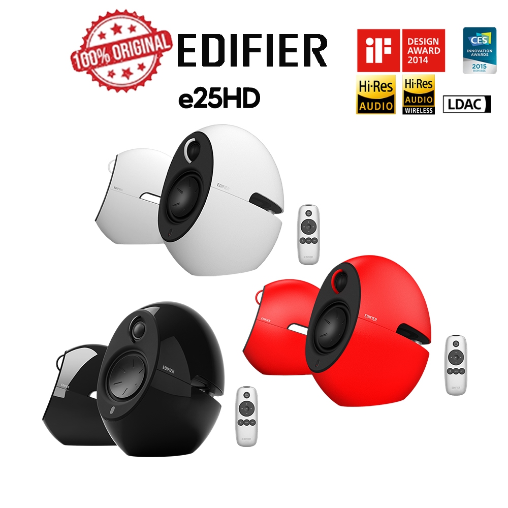 Edifier e25HD 2.0 ลําโพงมัลติมีเดีย iF และ CES Innovation Award กําลังขับ Honor 74W คุณภาพเสียง ...