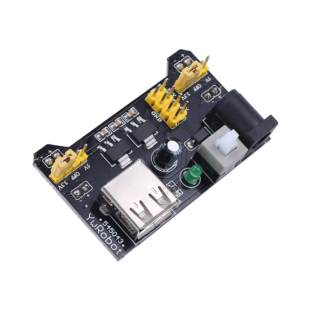 Breadboard โมดูลไฟเข้ากันได้กับ 5V 3.3V MB-102 Power Board Dual Channel 5V/3.3 สีดํา | Shopee ...