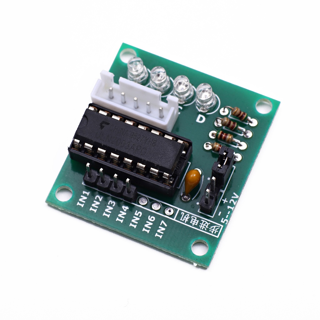 Stepper Motor Driver Board Module บอร์ดทดสอบ Four-Phase ULN2003 ห้าสาย ...