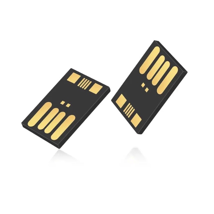 Super Mini Chip USB แฟลชไดรฟ์ 64GB สีดํา Memory Stick Ultrathin ไดรฟ์ ...