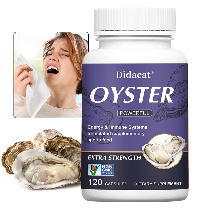 Didacat Oyster Extract อาหารเสริมสุขภาพพลังงาน, รองรับภูมิคุ้มกัน ...