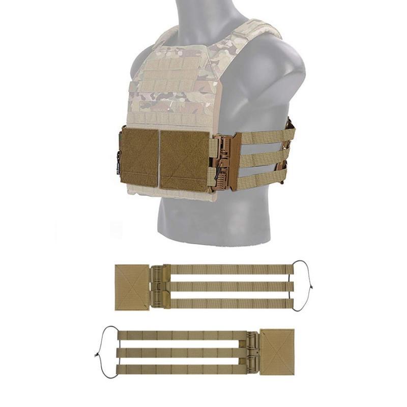 เสื้อกั๊กยุทธวิธี Quick Release MOLLE ด้านข้างเอวซีล LV119 JPC2.0 XPC UA 30 QUICK RELEASE buckle ...