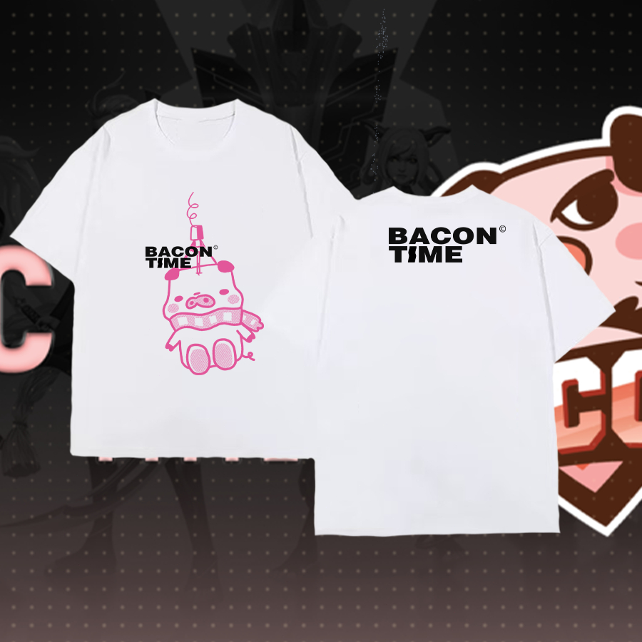 พร้อมส่ง เสื้อ Bacon Time Championship TEE AIC 2024 เสื้อยืดผ้า ไม่จำกัดเพศ ราคาถูก ฝ้าย 100% ...